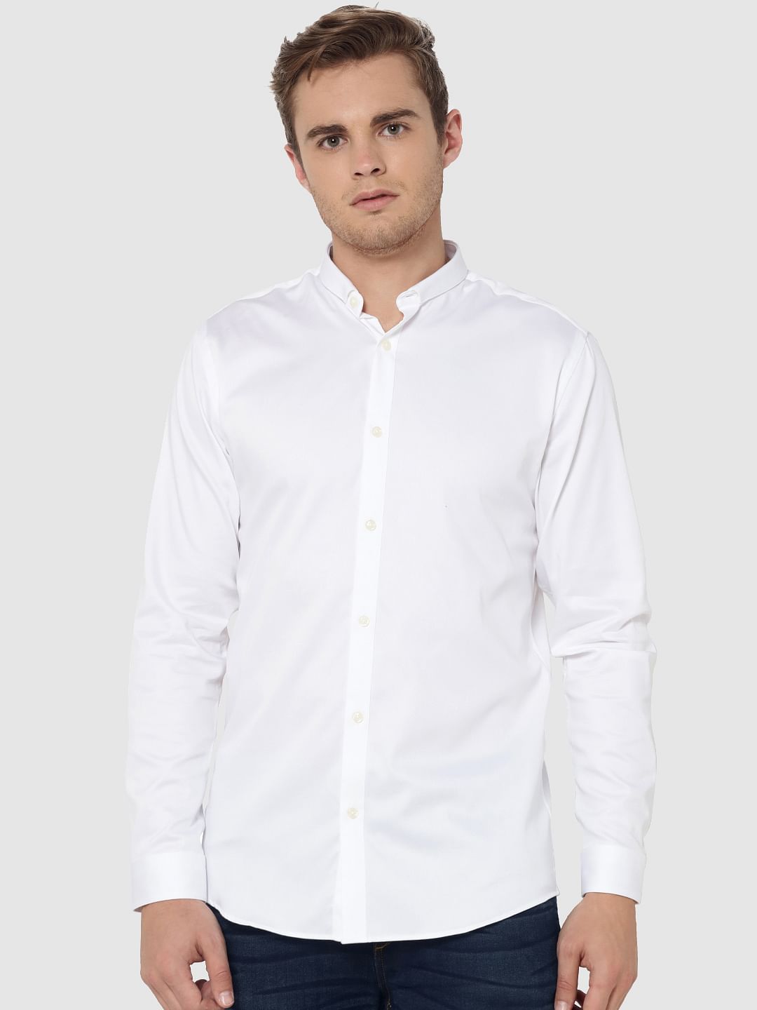 Buy White Shirts for Men Online | JACK&JONES