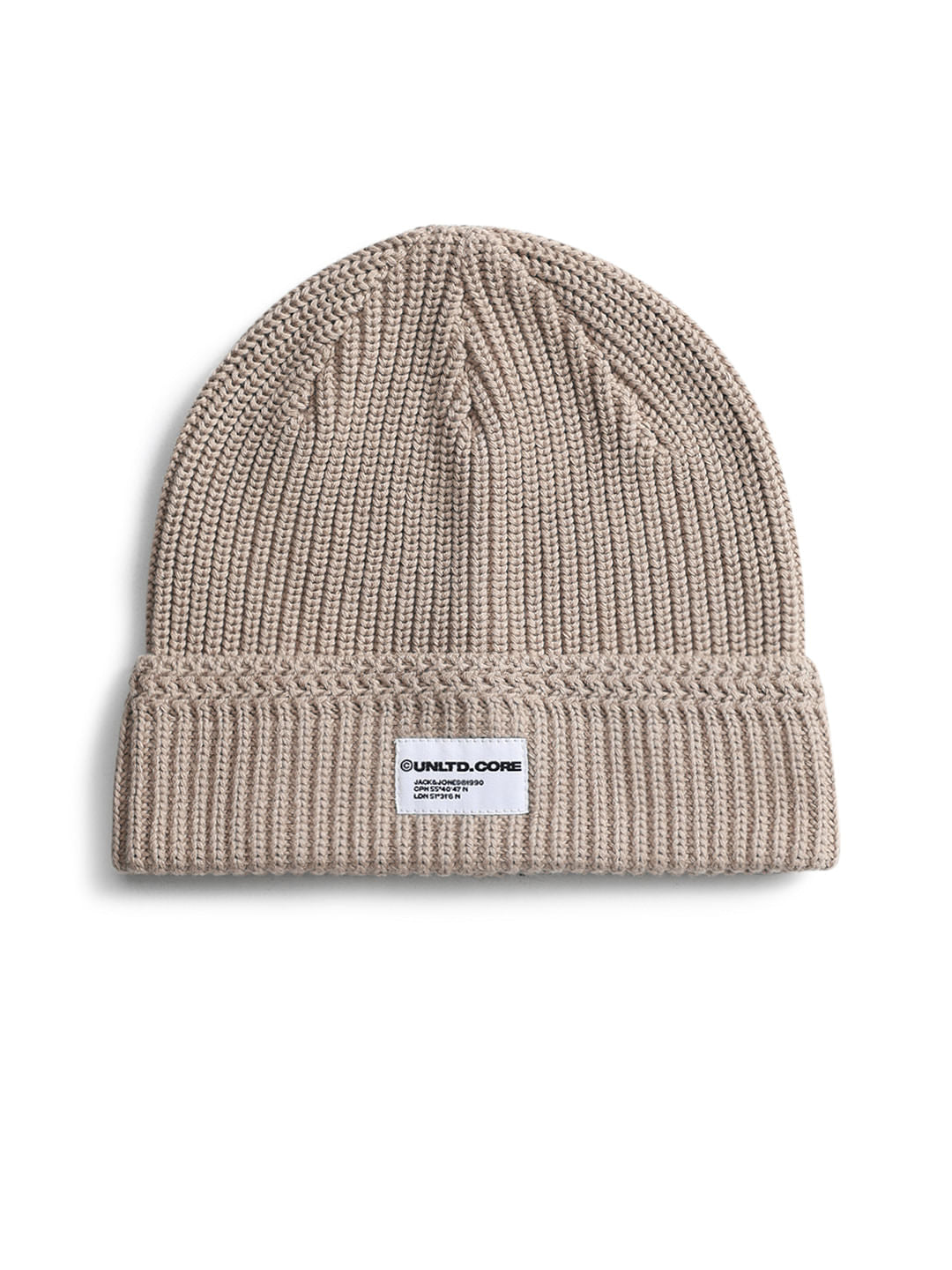 Light Brown Organic Cotton Beanie