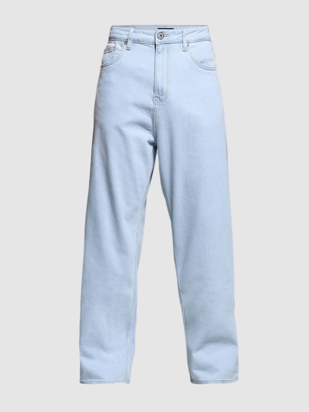 Light Blue High Rise Dario Loose Fit Jeans